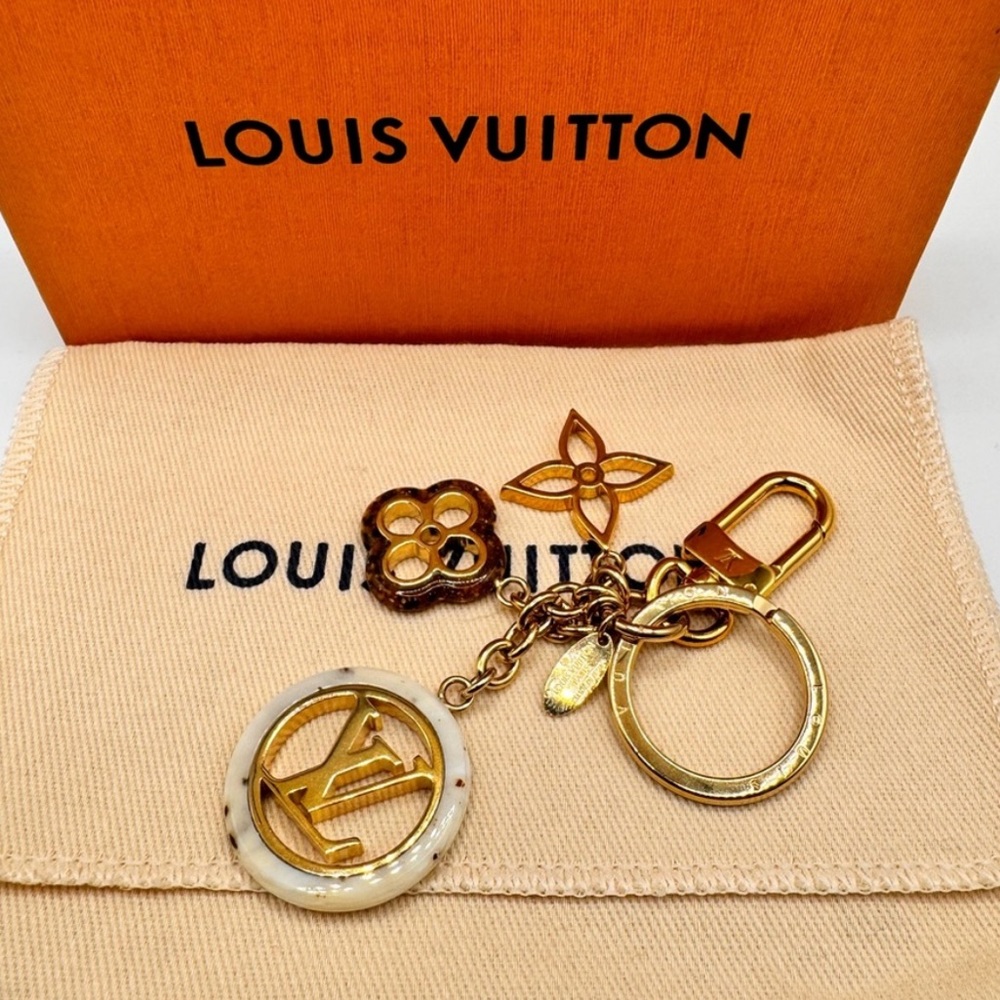 Louis Vuitton Tortoise Shell Bag Charm - Gem